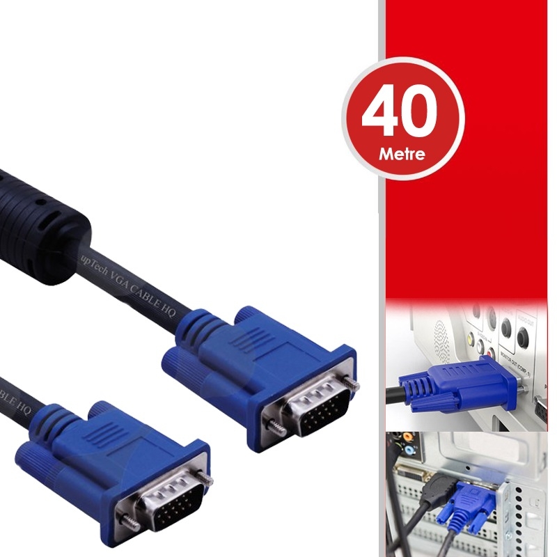 VGA KABLO 40MT - Şerif Güvenlik